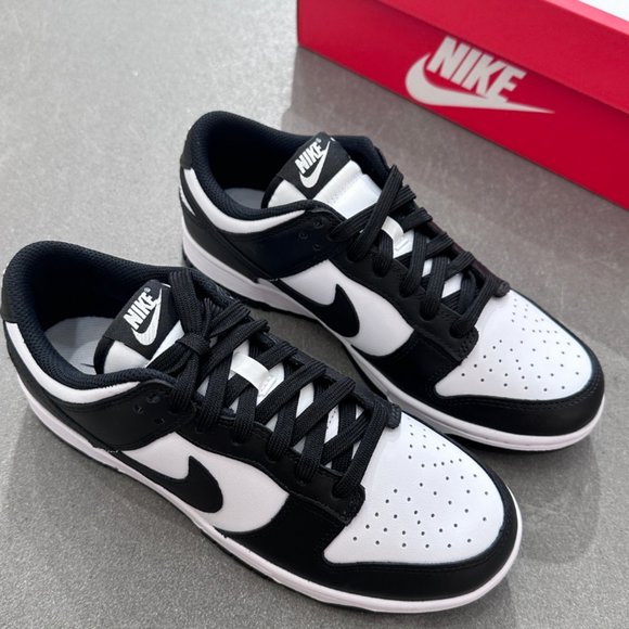 Nike | Shoes | Nike Female Black And White Panda Sneakers | Poshmark